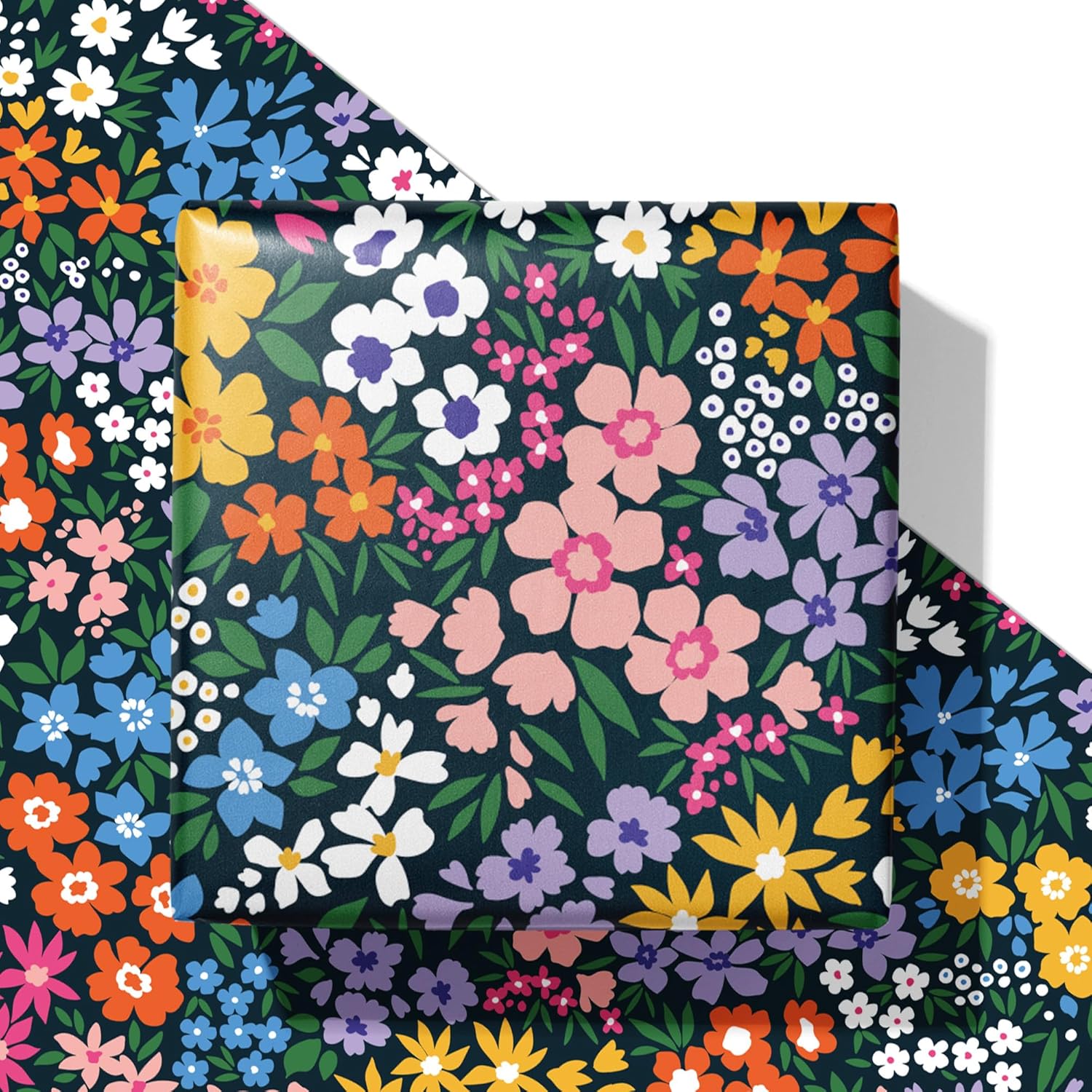 Amazon.com: SaringSwoon Floral Wrapping Paper for Girls, Women - Gift ...