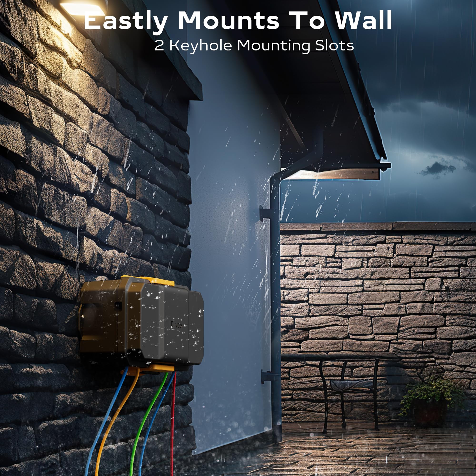 Outdoor Wall Light Junction Box Outdoor Bulkhead Solid Wall Light