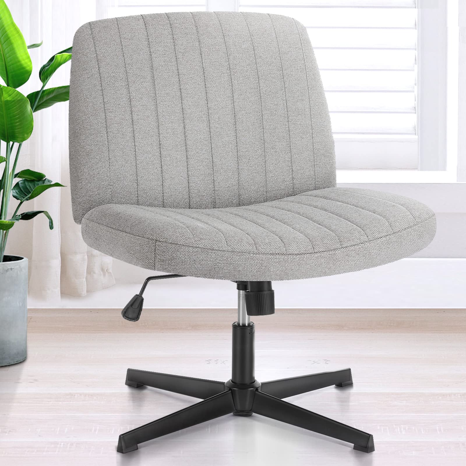 Snapklik.com : Criss Cross Chair, Cross Legged Office Chair No Wheels ...