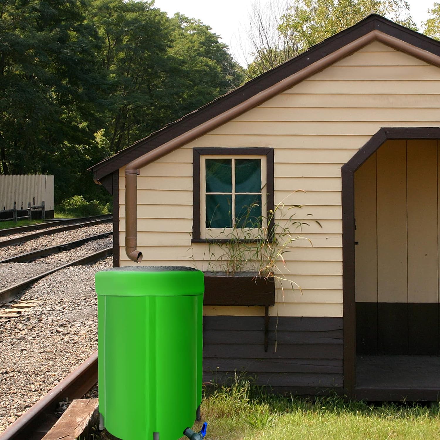 Amazon.com : Rain Barrels, RIOBOW Rain Water Collection System ...