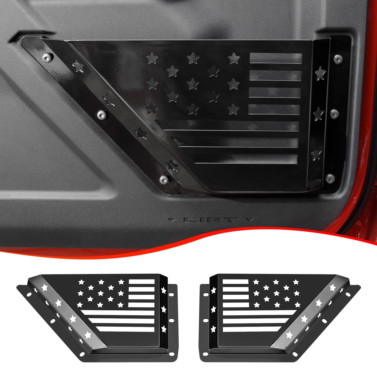 Snapklik.com : RbhAuto Front Door Storage Pockets, Side Door Storage ...