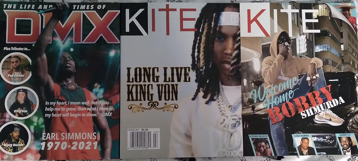 Kite MAGAZINE ISSUE 10 / ISSUE 11 / THE LIFE AND TIMES OF DMX ( Inmate ...