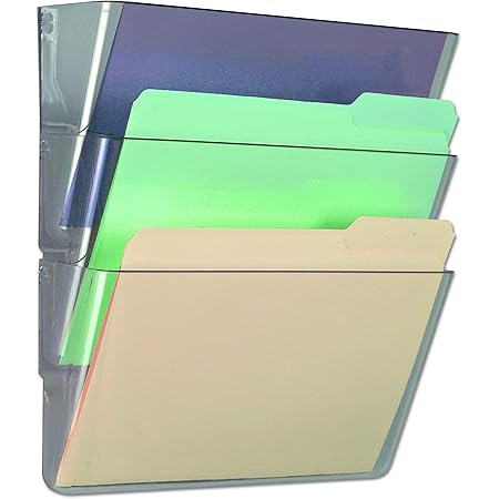 Amazon.com: Universal 53682 3 Pocket Wall File Starter Set, Letter ...