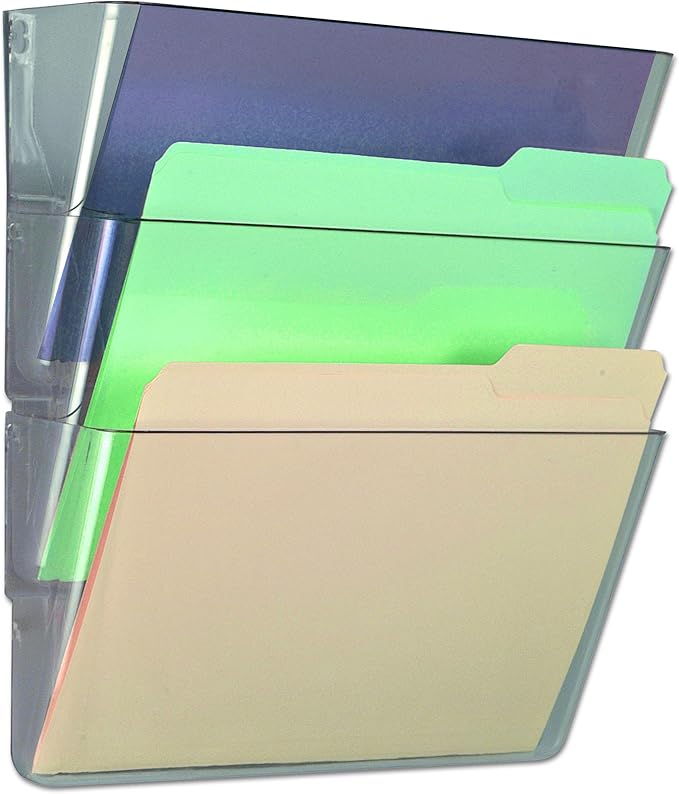 Amazon.com: Universal UNV53682 3-Pocket Wall File Starter Set - Letter ...