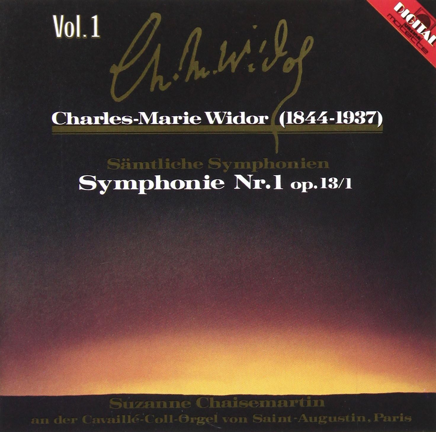 Complete Symphonies 1: Widor: Amazon.ca: Music