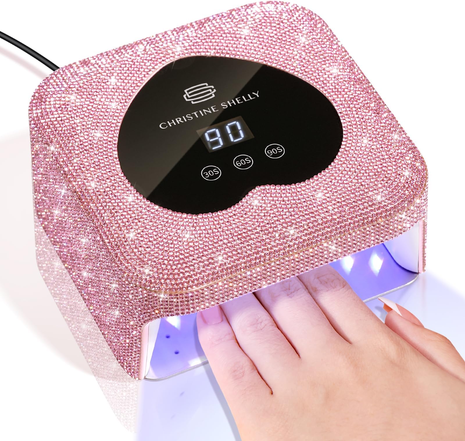 Amazon.com: HUGMAPLE Cordless UV Nail Lamp for Gel Nails 72W ...