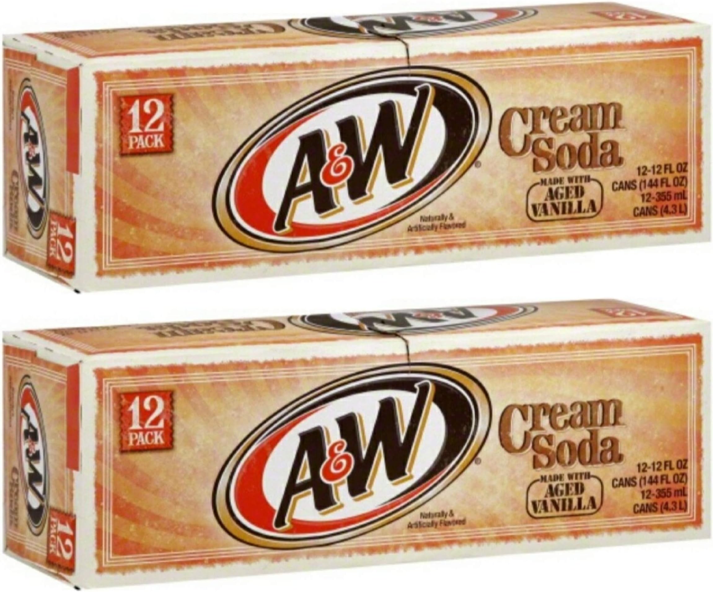 Amazon.com: A&W Cream Soda 12 Oz (Pack of 12) : Home & Kitchen