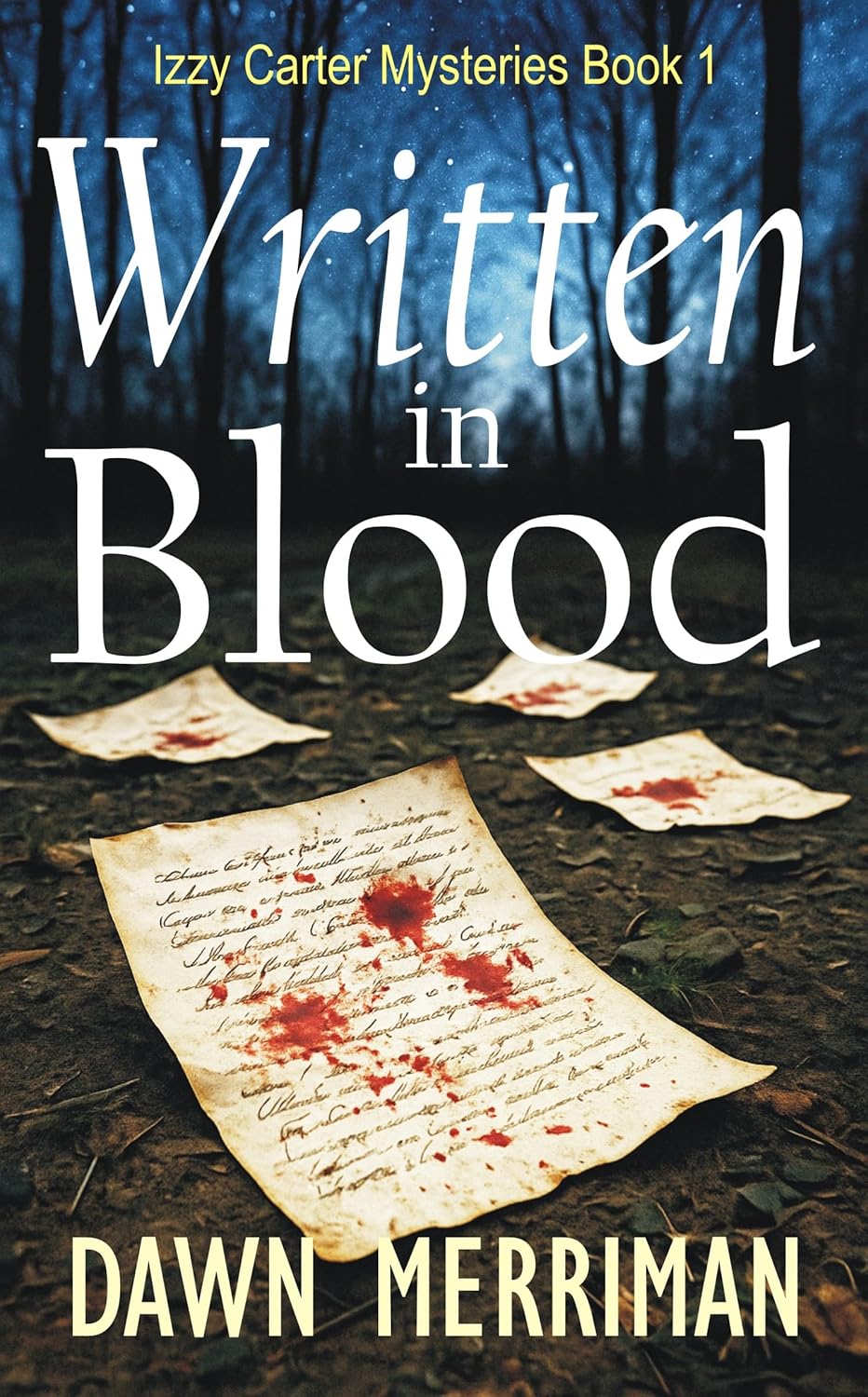 Amazon.com: Written in Blood: A Private Investigator Small Town Mystery ...