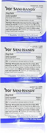 Amazon.com : Nice Pak Sani-Professional Sani-Hands II Sanitising Wipes ...