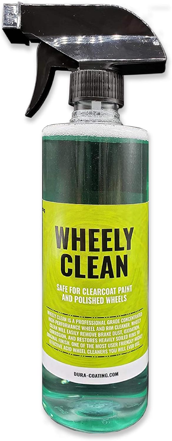 Amazon.com: Dura-Coating Wheely Clean Professional Wheel Cleaner, 16 oz ...