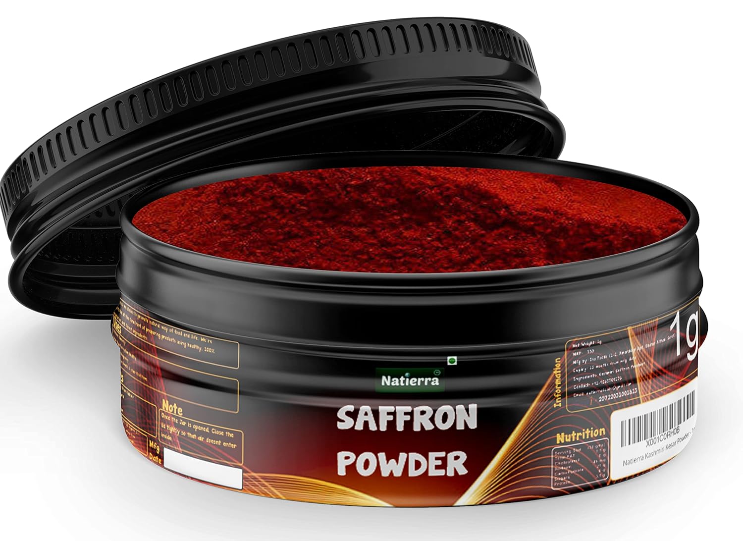 Natierra Saffron Powder | Original Kashmiri Kesar Powder | Premium ...
