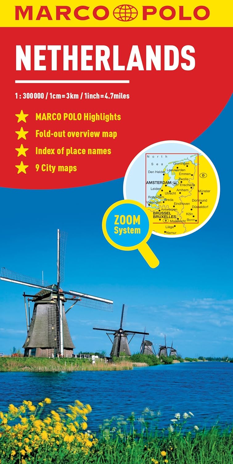 Netherlands Marco Polo Map : Buy Online at Best Price in KSA - Souq is ...