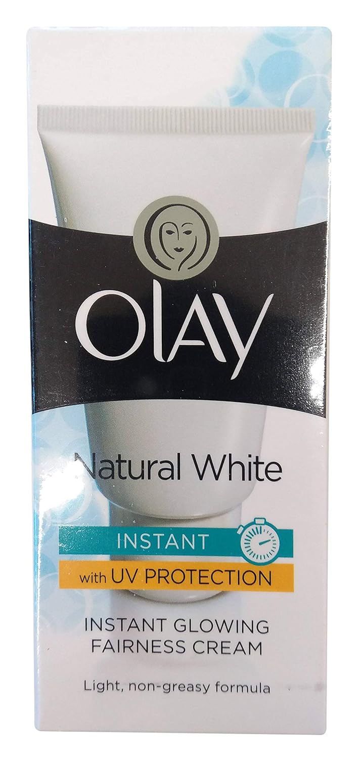Olay Instant Glowing Fairness Skin Cream - Natural White, 40g Carton ...