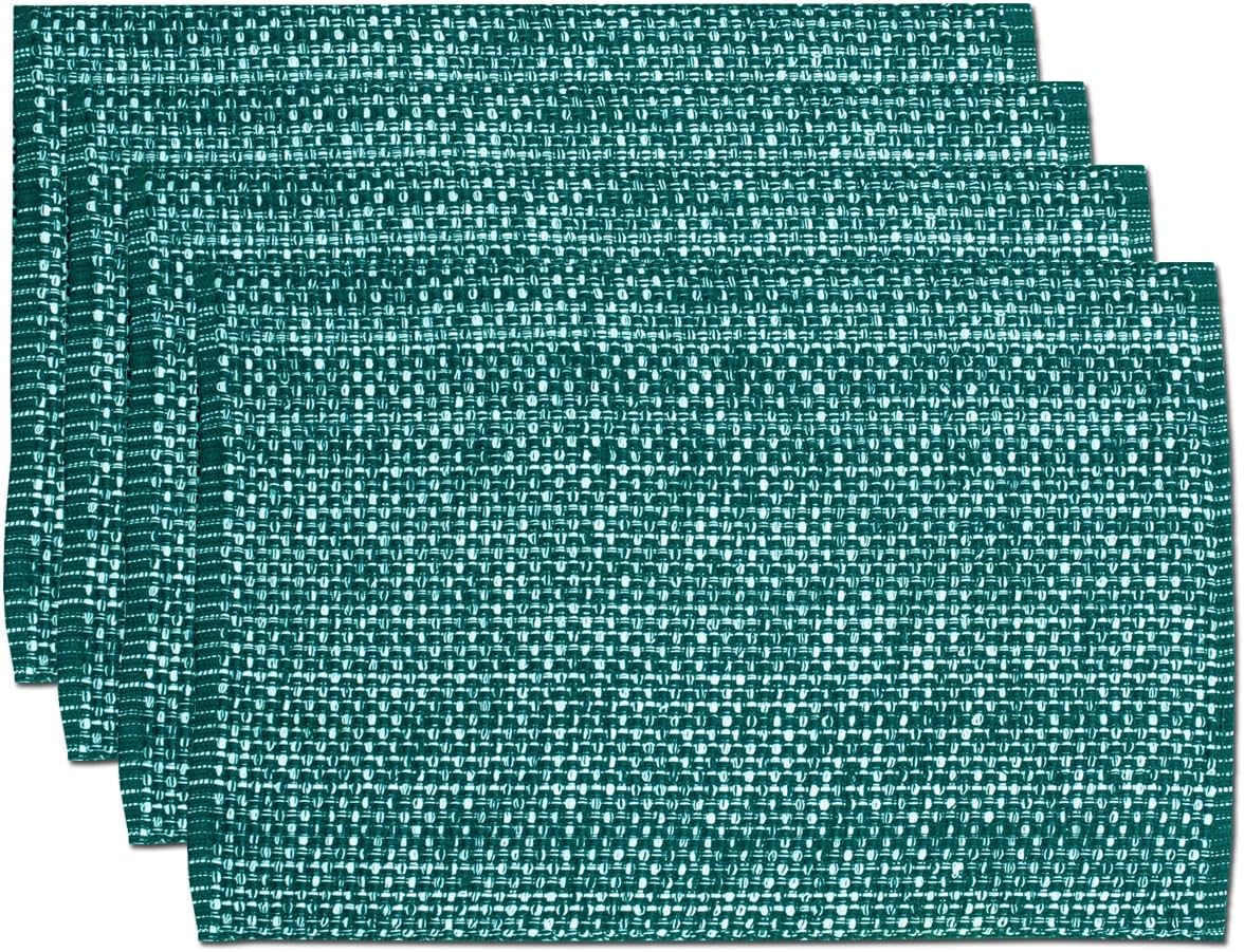Amazon.com: Sweet Home Collection 100% Cotton Placemats for Dining Room ...