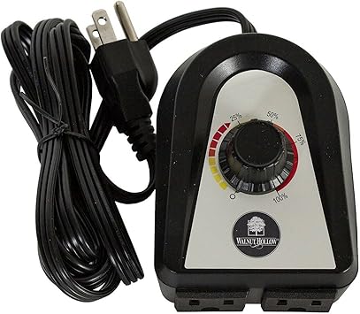 Amazon.com: Walnut Hollow Dual Plug-in Power Regulator for Woodburning ...