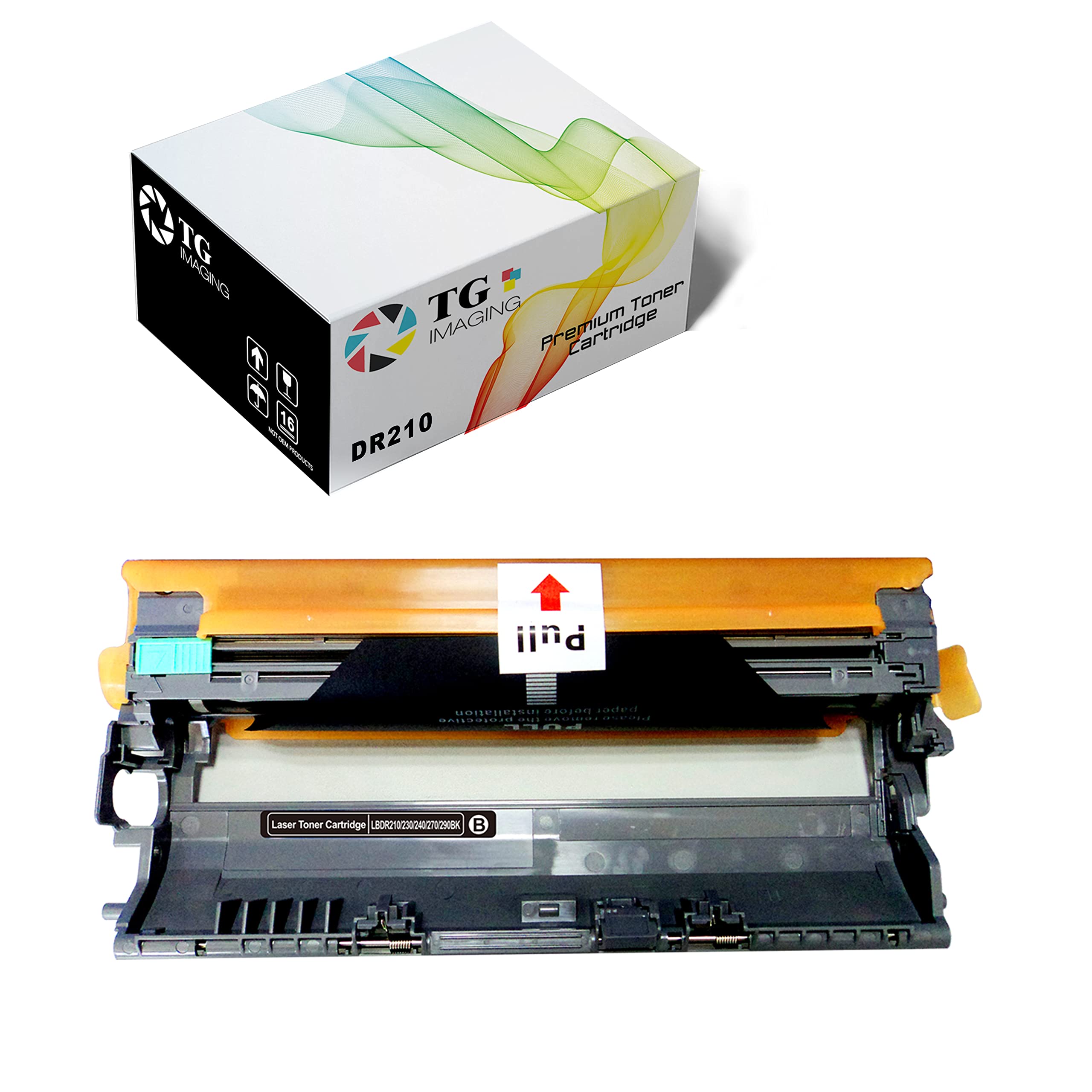 Amazon.com: TG Imaging (1xDrum) Compatible DR210 Drum Unit Replacement ...