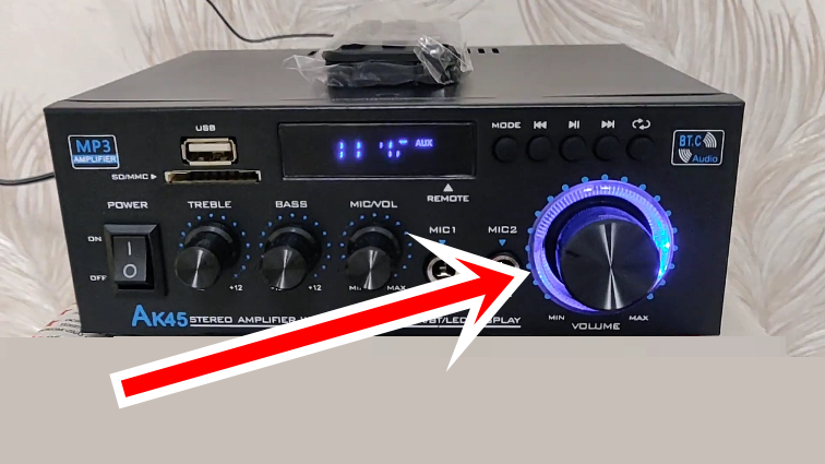 Watch Stereo Audio Amplifier AMP AK45 - Quick and Review on Amazon Live