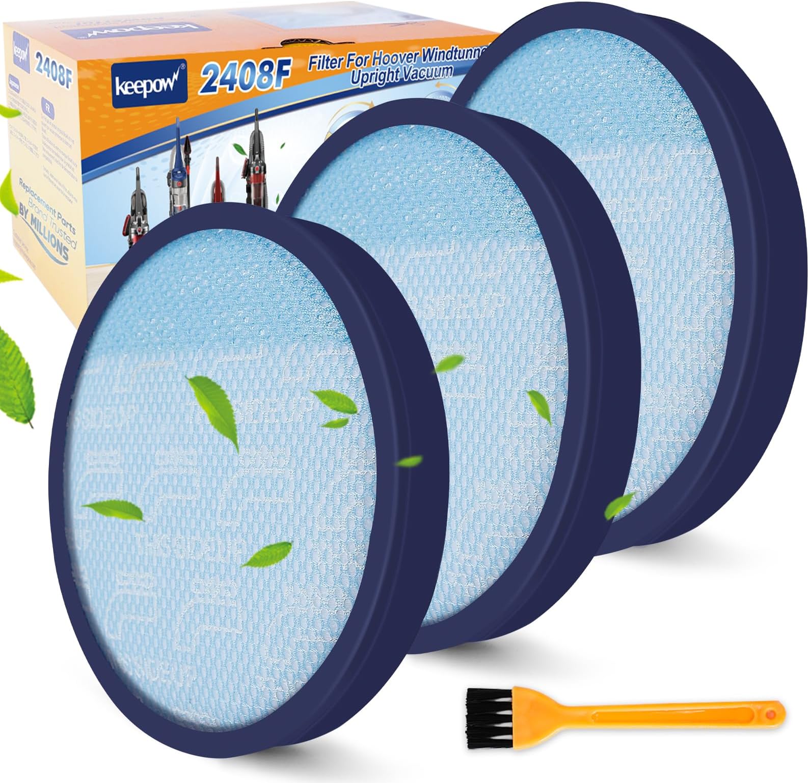 Amazon.com: 3 Pack 304087001 Replacement Filters Compatible with Hoover ...