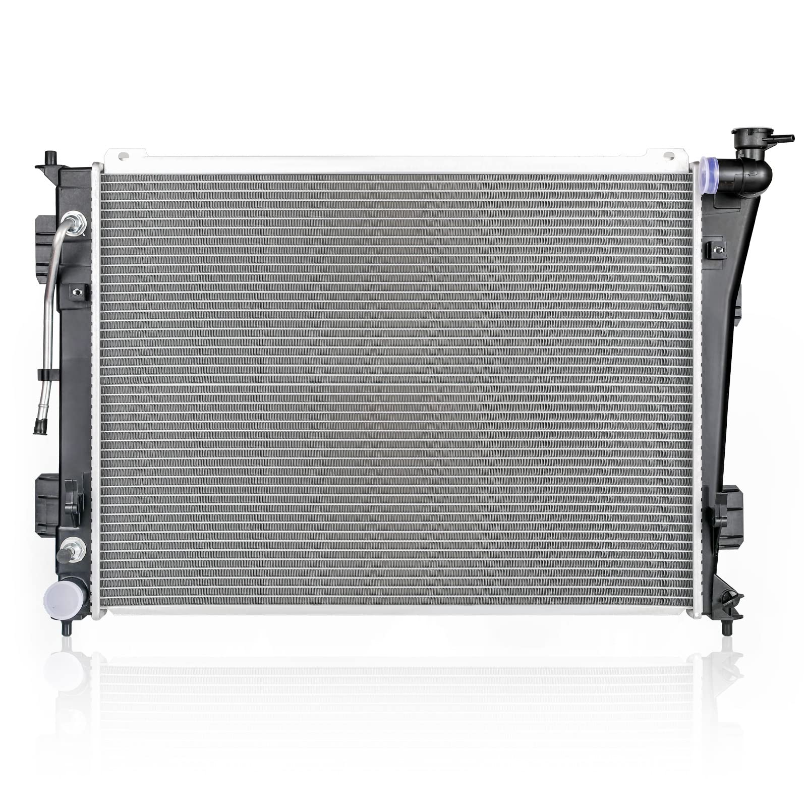 Amazon.com: LNZMPART Aluminium Radiator Replacement for 2011-2015 ...