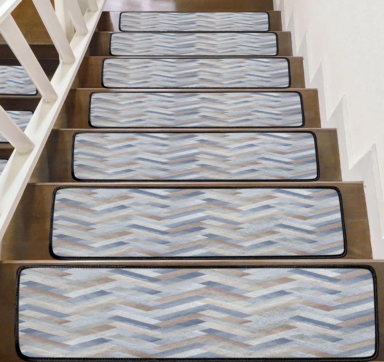 Hardwood Stairs With Carpet Inlay Finesse Floors Looking For