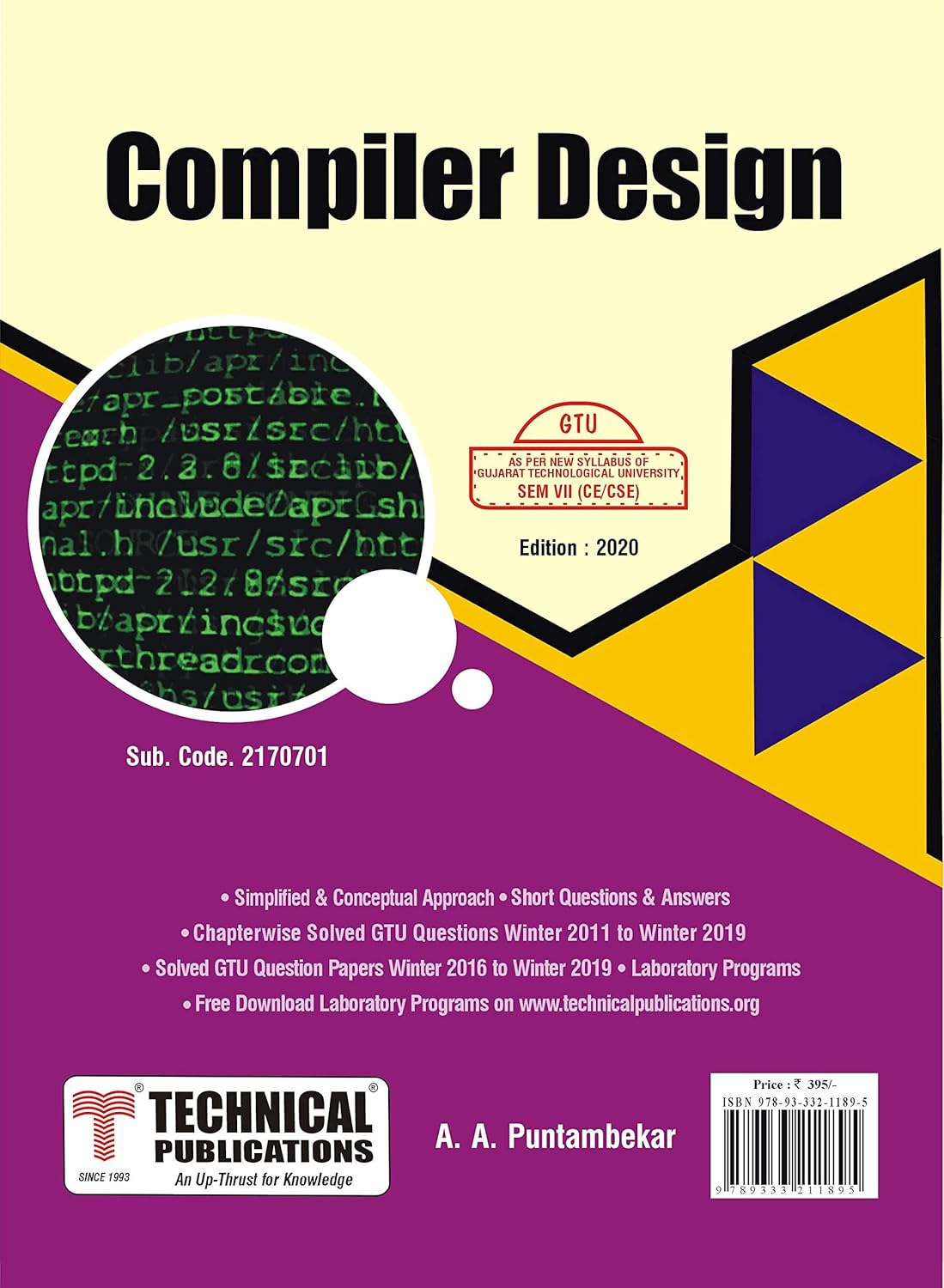 Amazon.com: Compiler Design for GTU 13 Course (VII - CE/CSE - 2170701) – 2020 Edition eBook ...