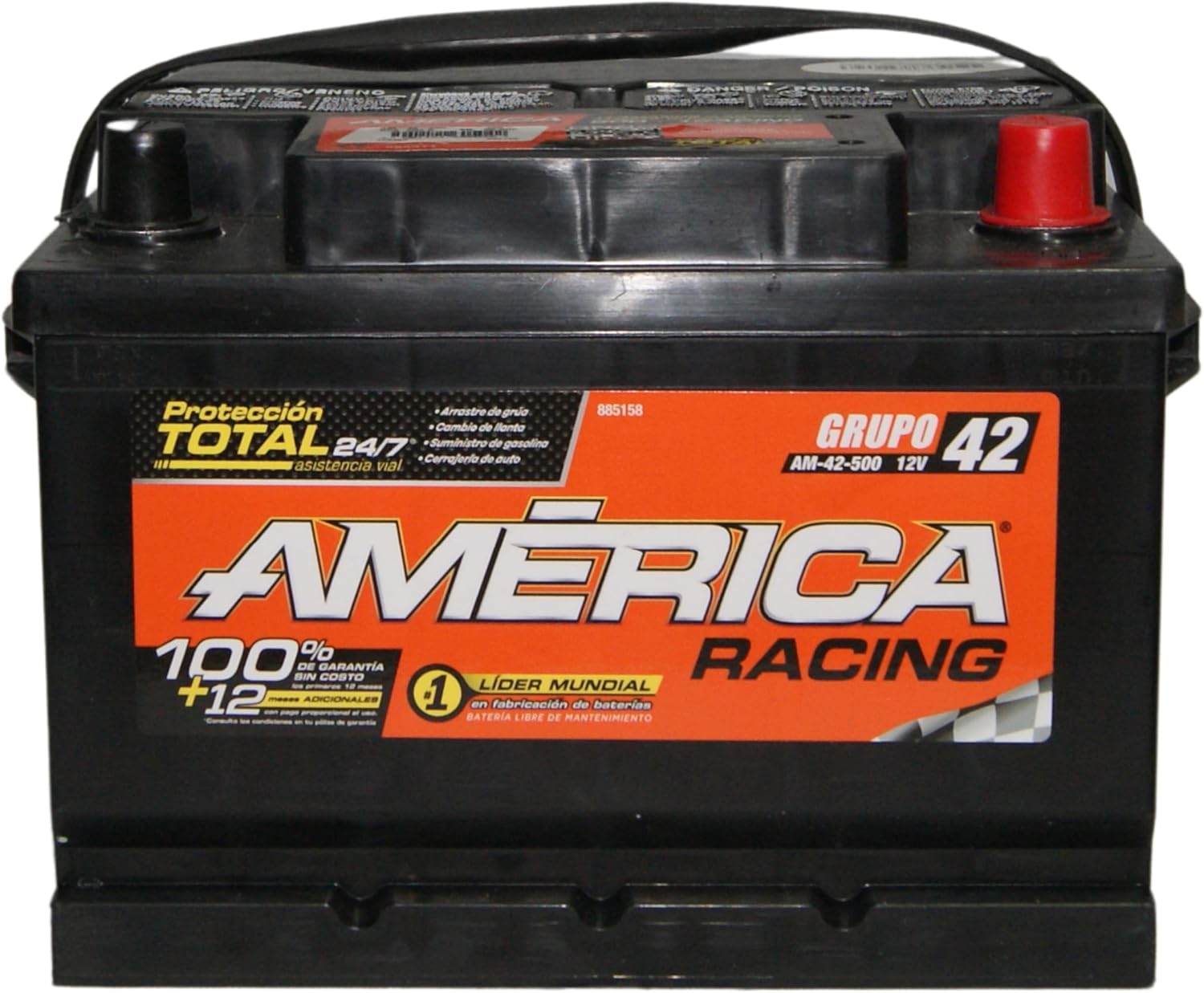 LTH Batería Acumulador América AM-42-500 : Amazon.com.mx: Automotriz y ...