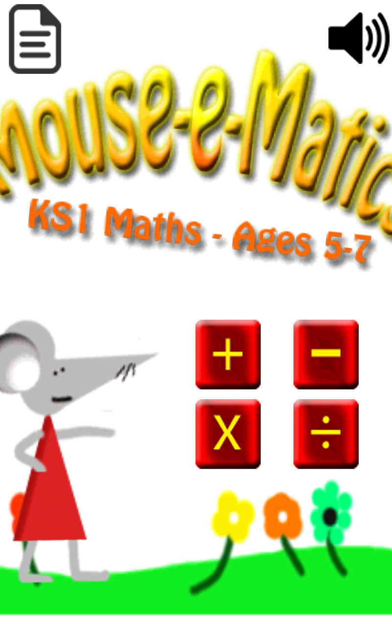 Mouse-e-matics Maths KS1 ages 5-7 - add, take-away, multiply & divide ...