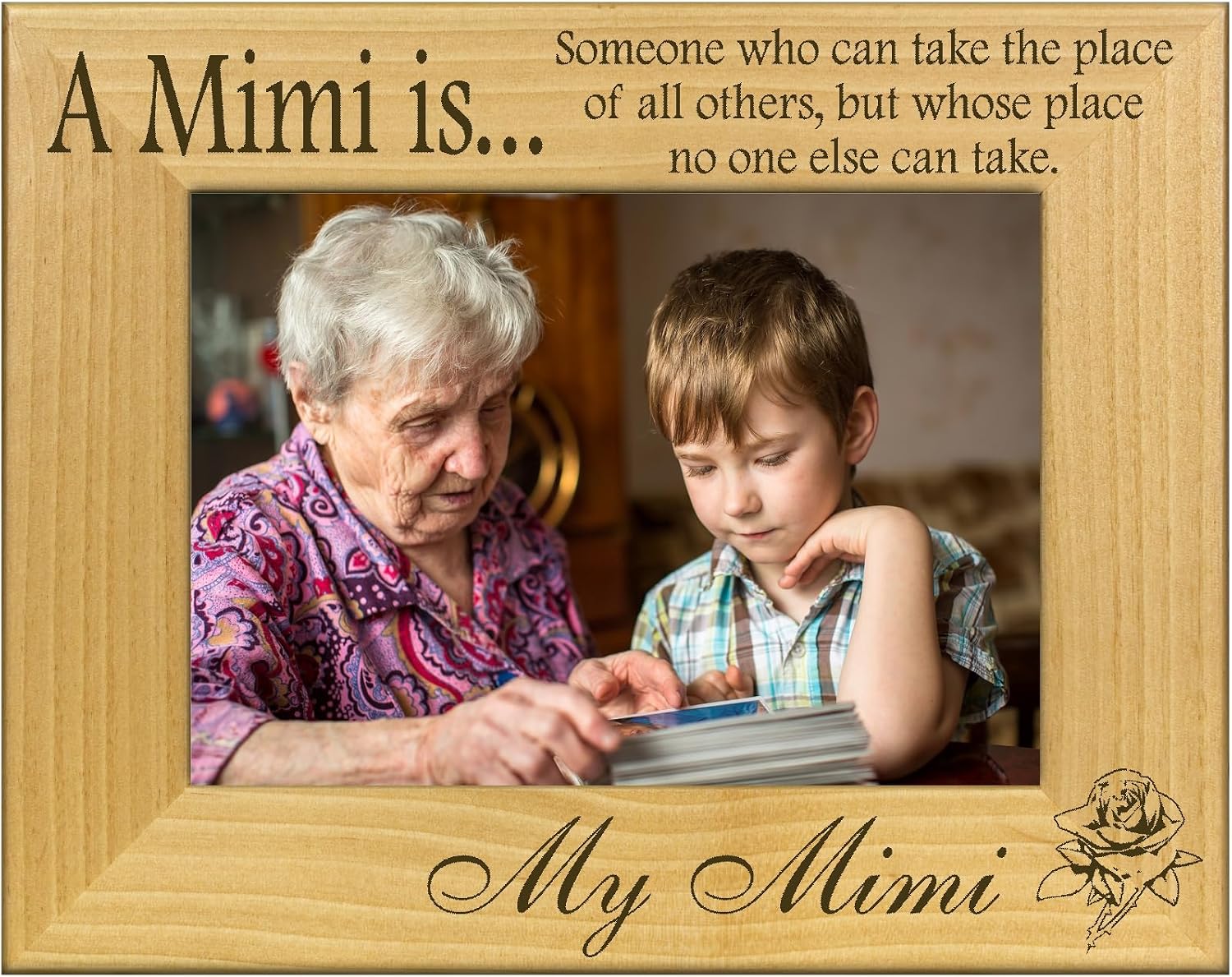 Amazon.com - Saddle Mountain Souvenir A Mimi is Laser Engraved Wood ...