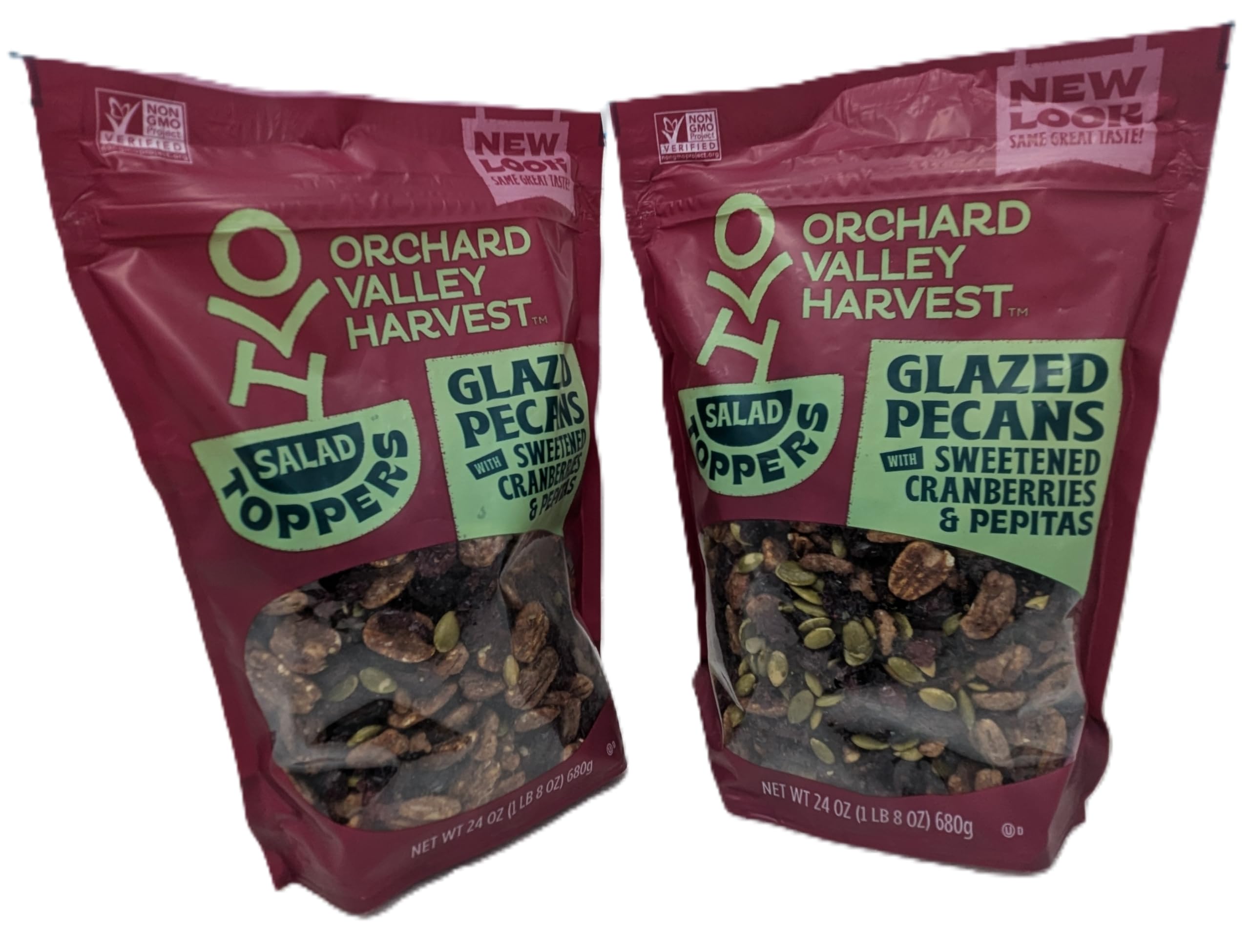 Amazon.com : Generic Glazed Pecans Salad Toppers (2-Pack) - 24oz Large ...