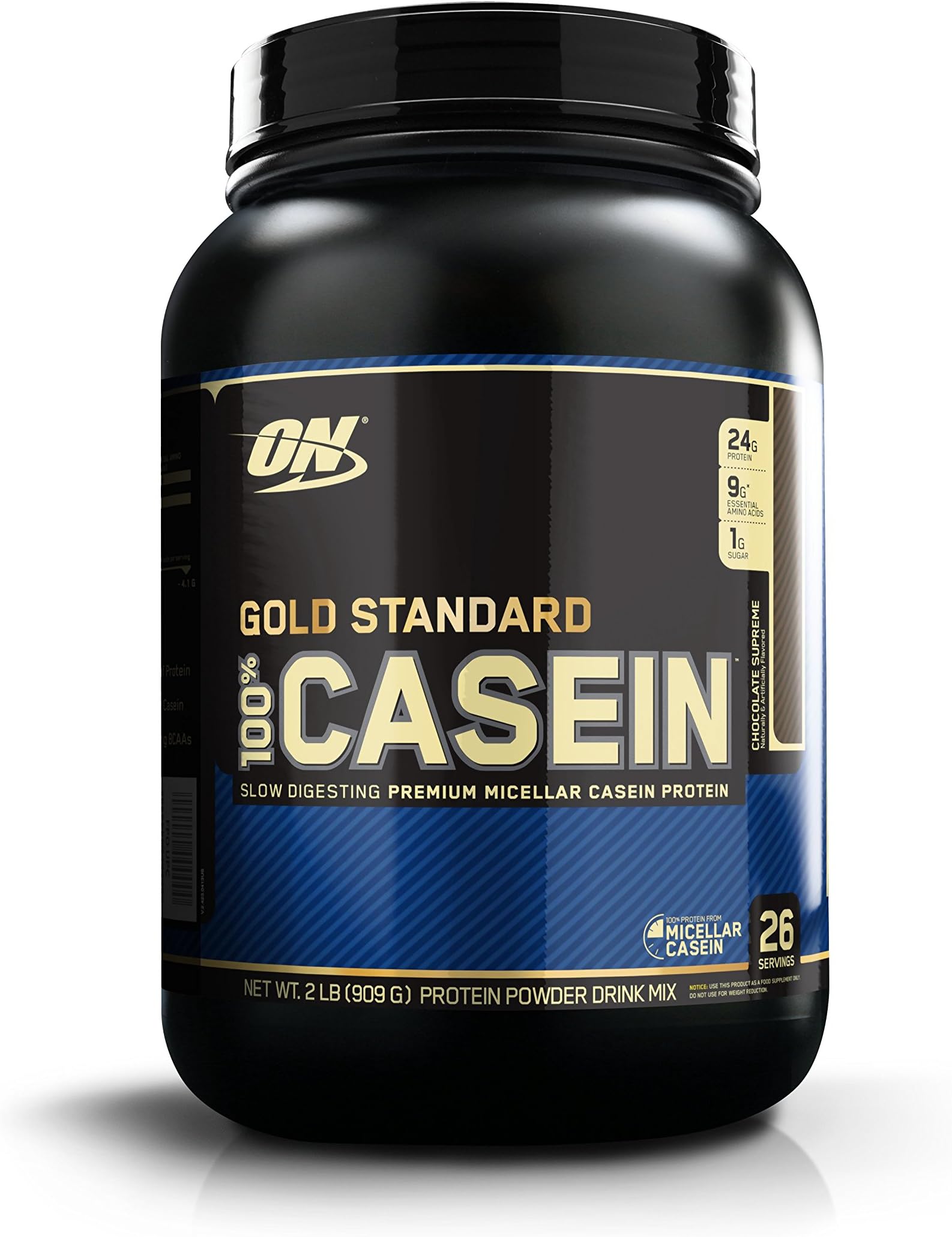 Amazon.com: Optimum Nutrition Gold Standard 100% Casein Protein Powder ...