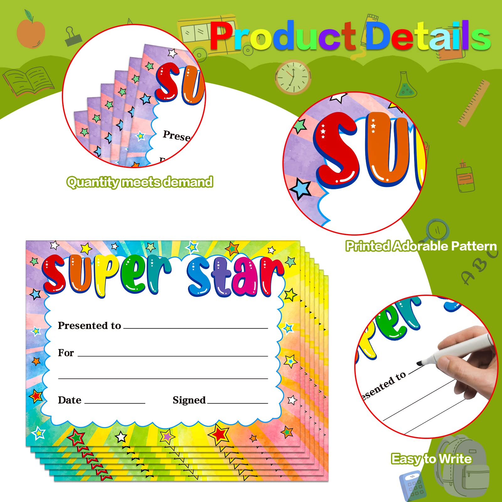 Super Star Award Certificate Printable