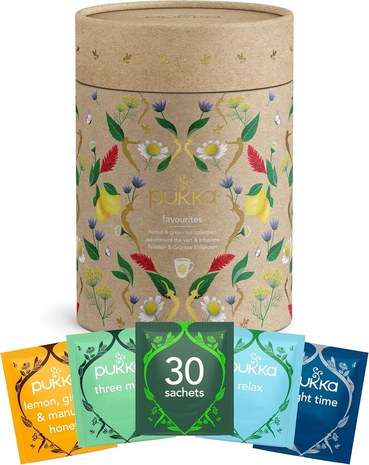 Pukka Herbs | Gourmet Favourites Herbal Tea Selection Gift Set Box ...