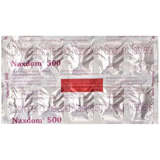 Naxdom 500 - Strip of 10 Tablets : Amazon.in: Health & Personal Care