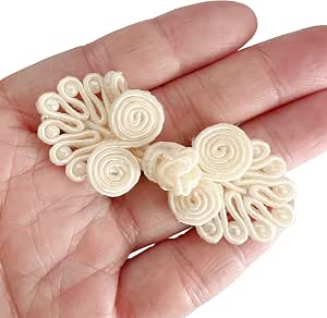 PEPPERLONELY 10 Pairs Chinese Closure Buttons, Knot Frog Buttons ...