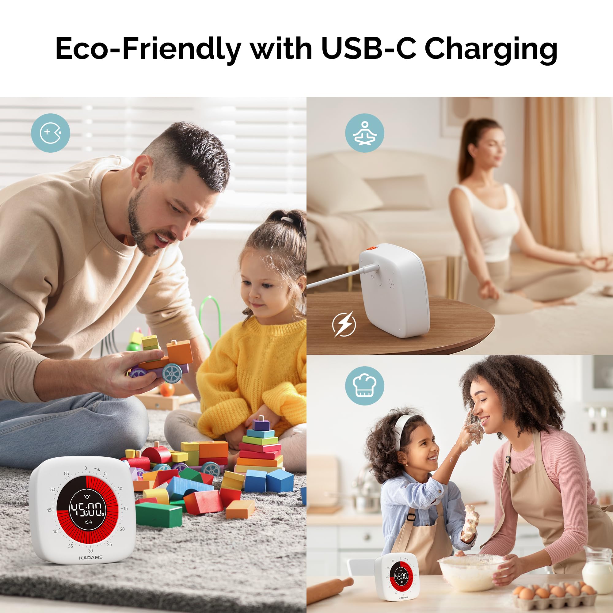 Snapklik.com : Visual Timer For Kids Adults, Productivity Timer ...