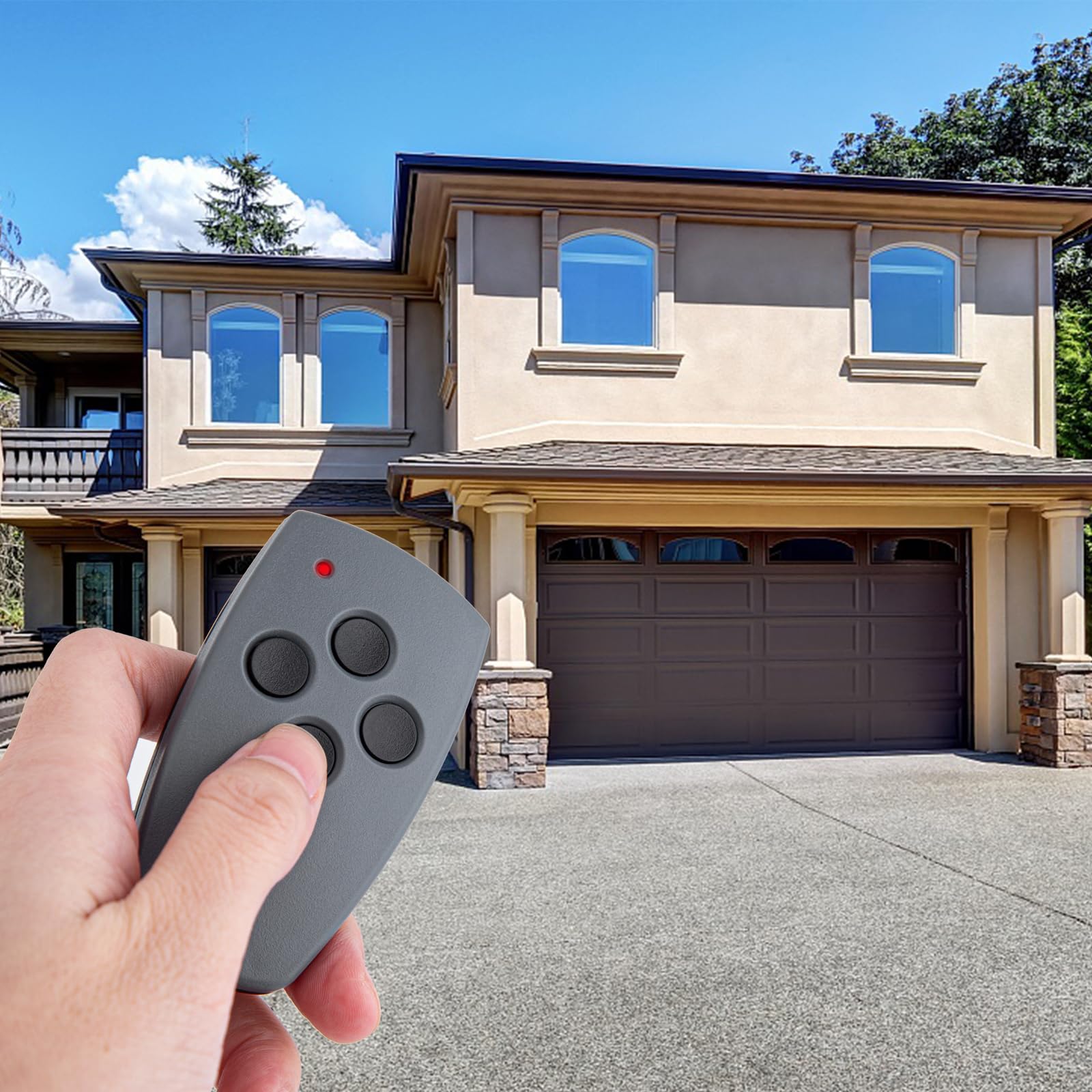 Garage Door Remote Control Gate Opener Handheld Transmitter Compatiblie ...