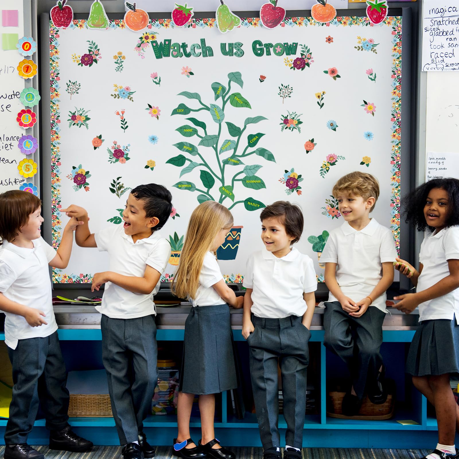 Snapklik.com : 118 Pcs Plant Classroom Decorations Succulents Potted ...