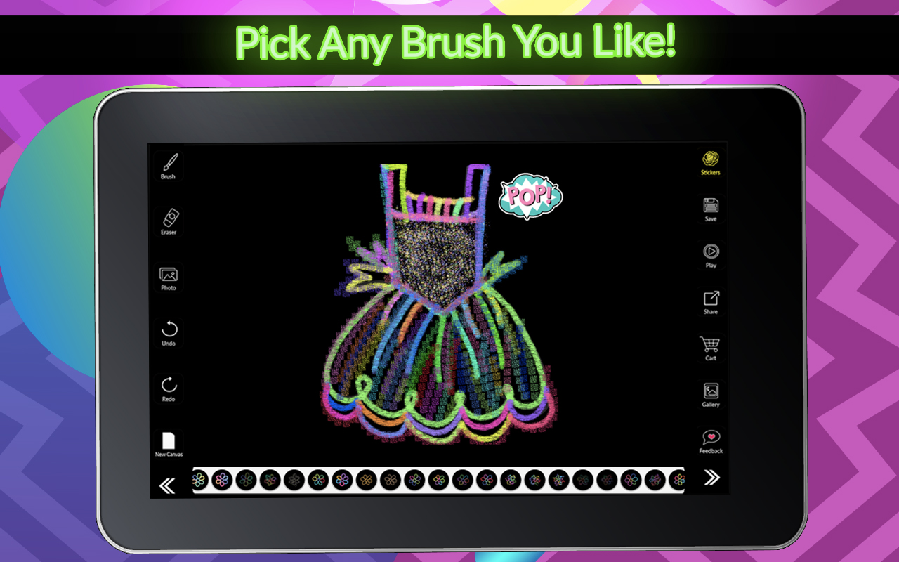 Doodley: Doodle Art Drawing & Painting Neon Paint - App on Amazon Appstore
