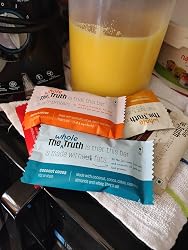 The Whole Truth - Protein Bars | All-in-One | Pack of 6 x 52 g each ...