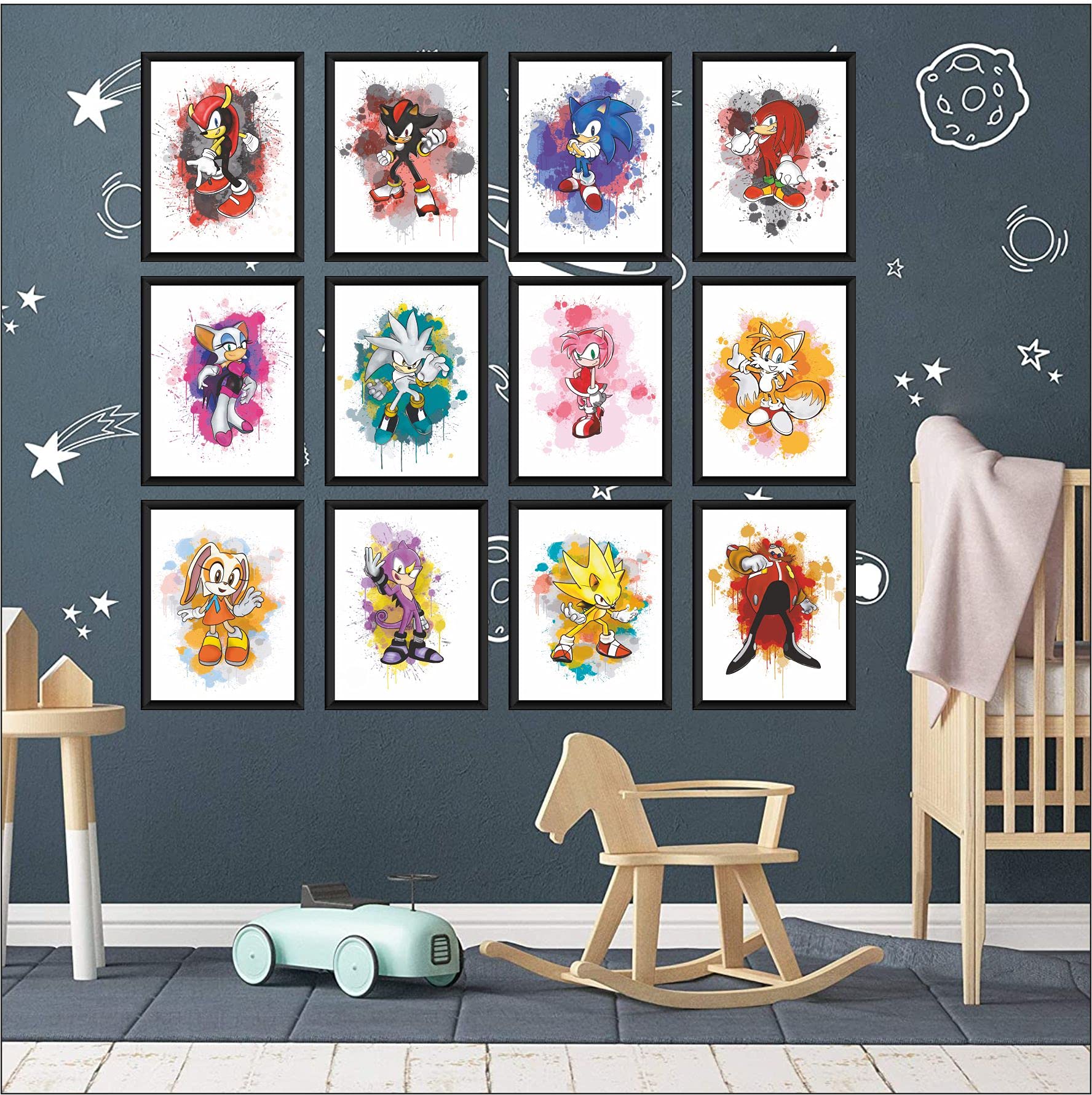 Print A To Z - Hedgehog Movie Watercolor Prints, Hedgehog Watercolor ...