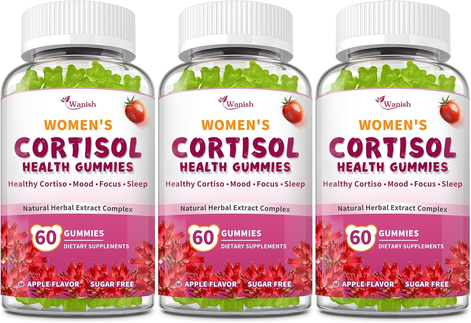 Amazon.com: Cortisol Gummies for Women- Promote Relaxation and Support ...