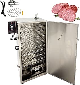 Amazon.com : Yokoma Commercial Vertical Electric BBQ Meat Smoker ...