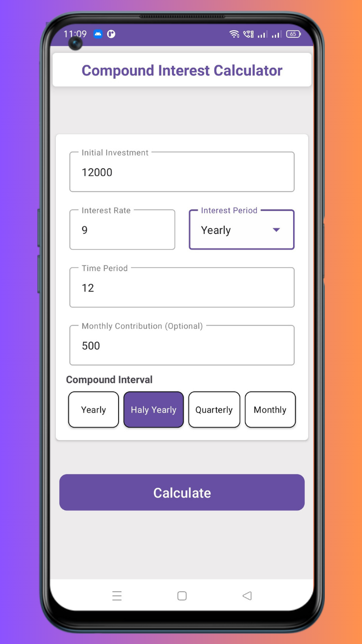 Compound Interest Calculator - App on Amazon Appstore