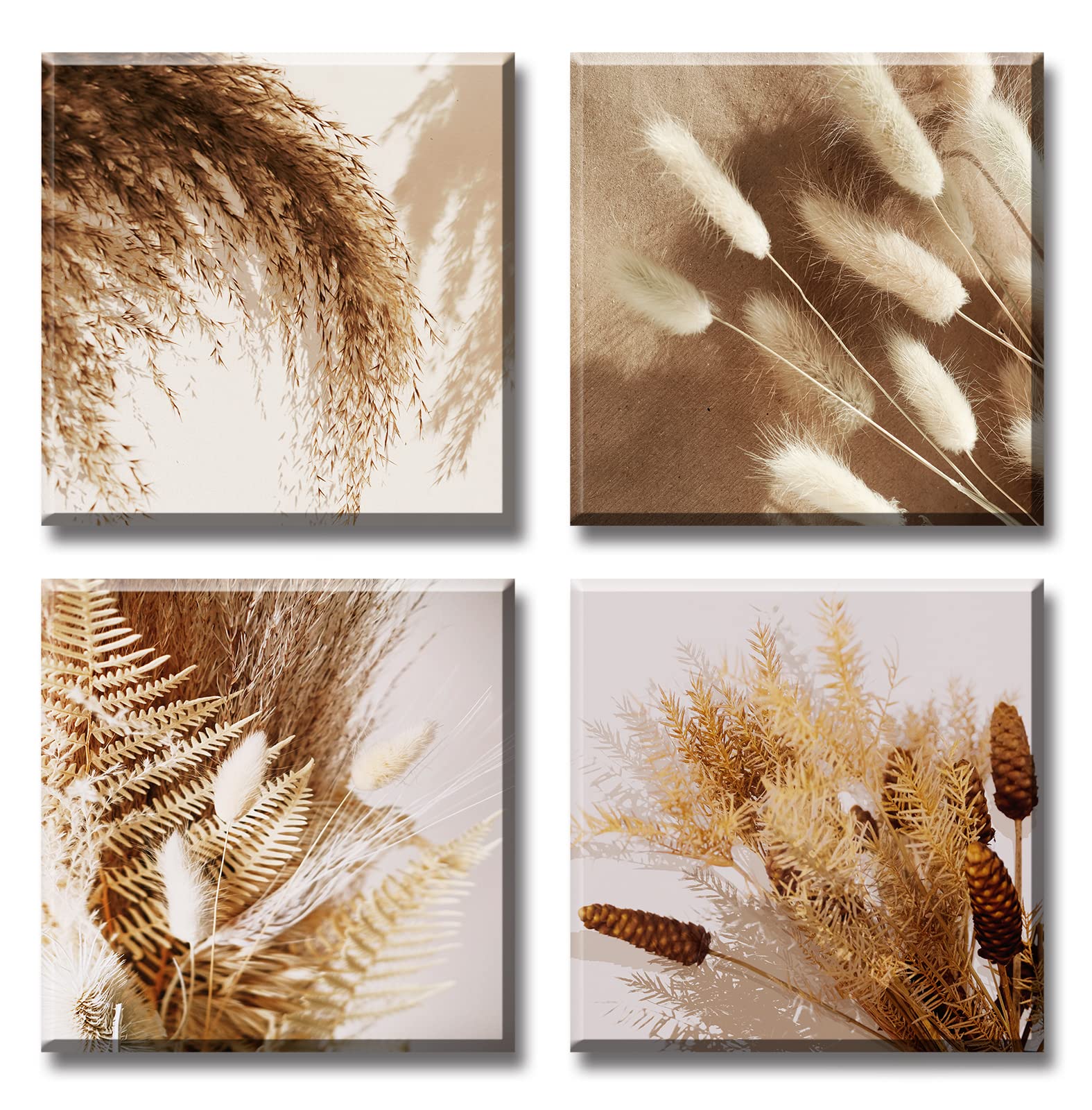 Boho Decor Botanical Wall Art - Neutral Fall Wall Decor - Modern ...