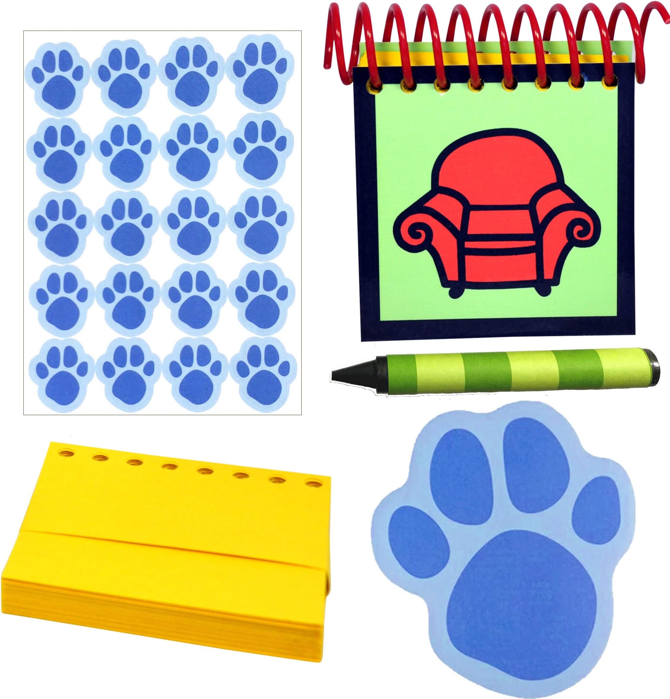 Amazon.com : ASVP Shop Handy Dandy Josh Notebooks - Pack of 6 Notebooks ...