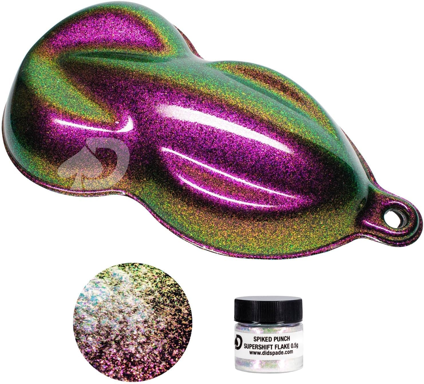Amazon.com: Spiked Punch SuperShift Flake 0.5g Pink Gold Green Intense ...