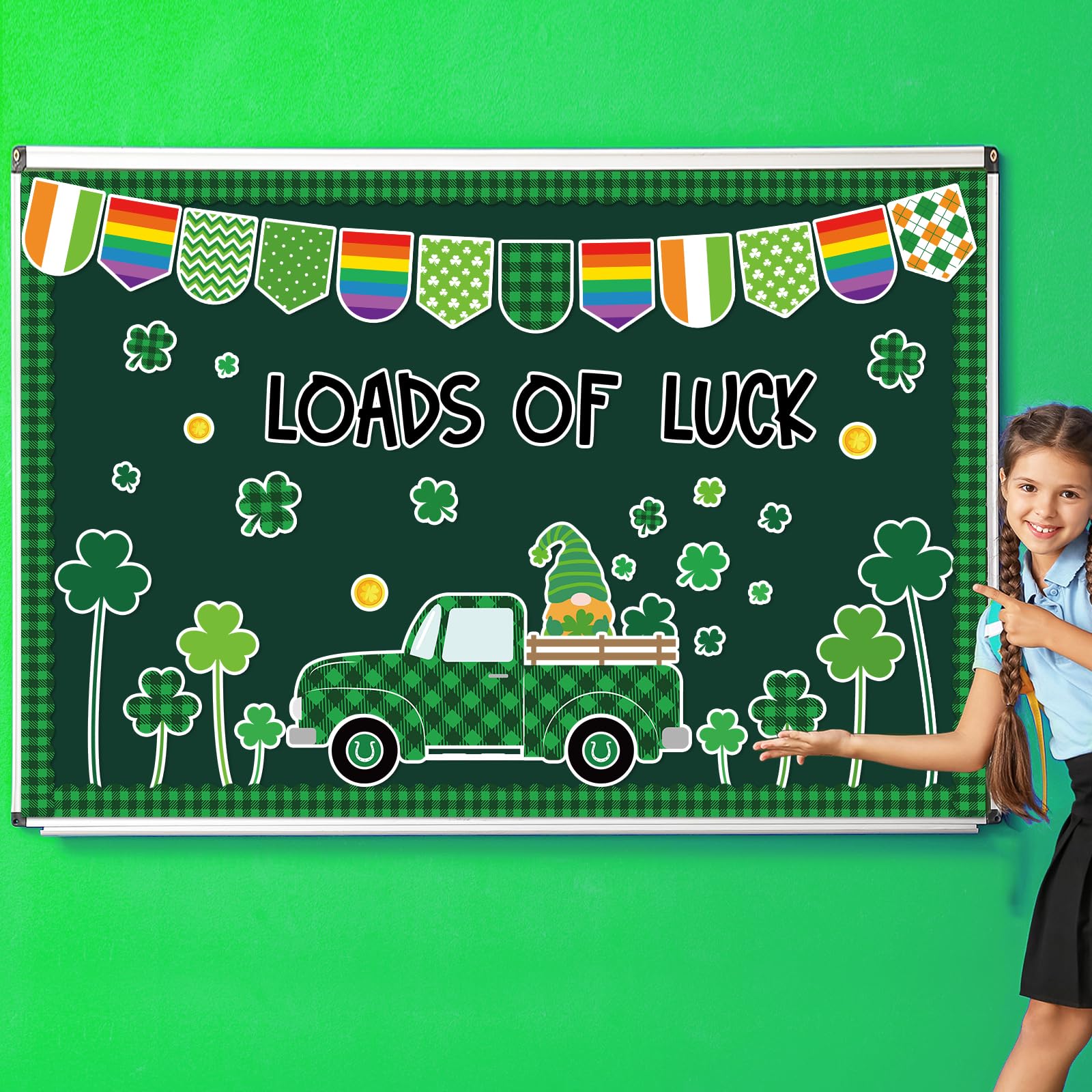 Snapklik.com : ZOiiWA 124 Pcs St Patricks Day Bulletin Board Decoration ...