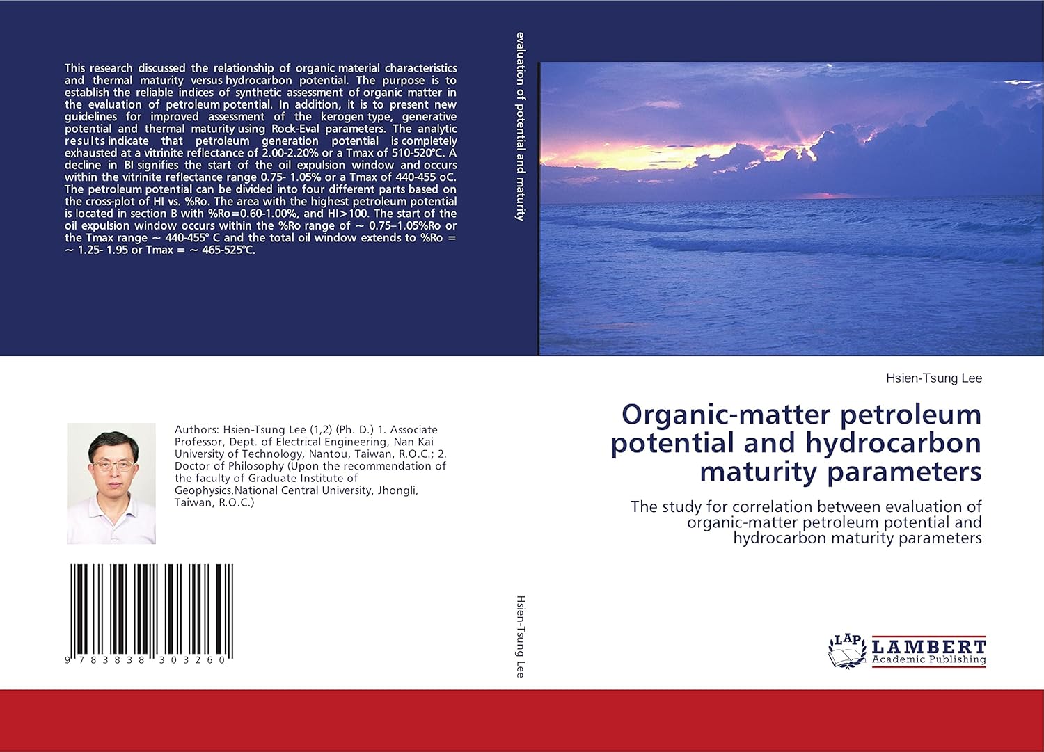 Organic-matter petroleum potential and hydrocarbon maturity parameters ...