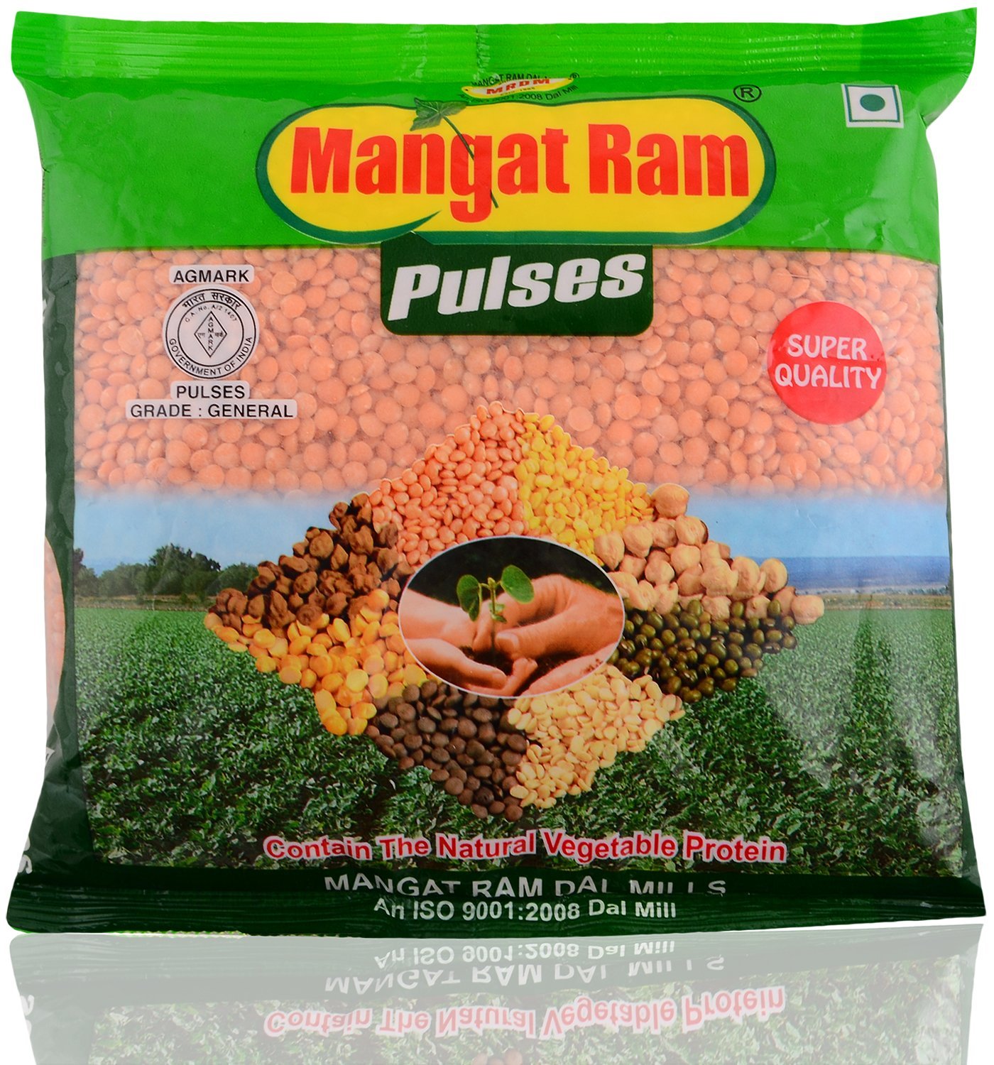Mangat Ram Pulses - Masoor Dhuli Malka, 500g Pouch : Amazon.in: Grocery ...