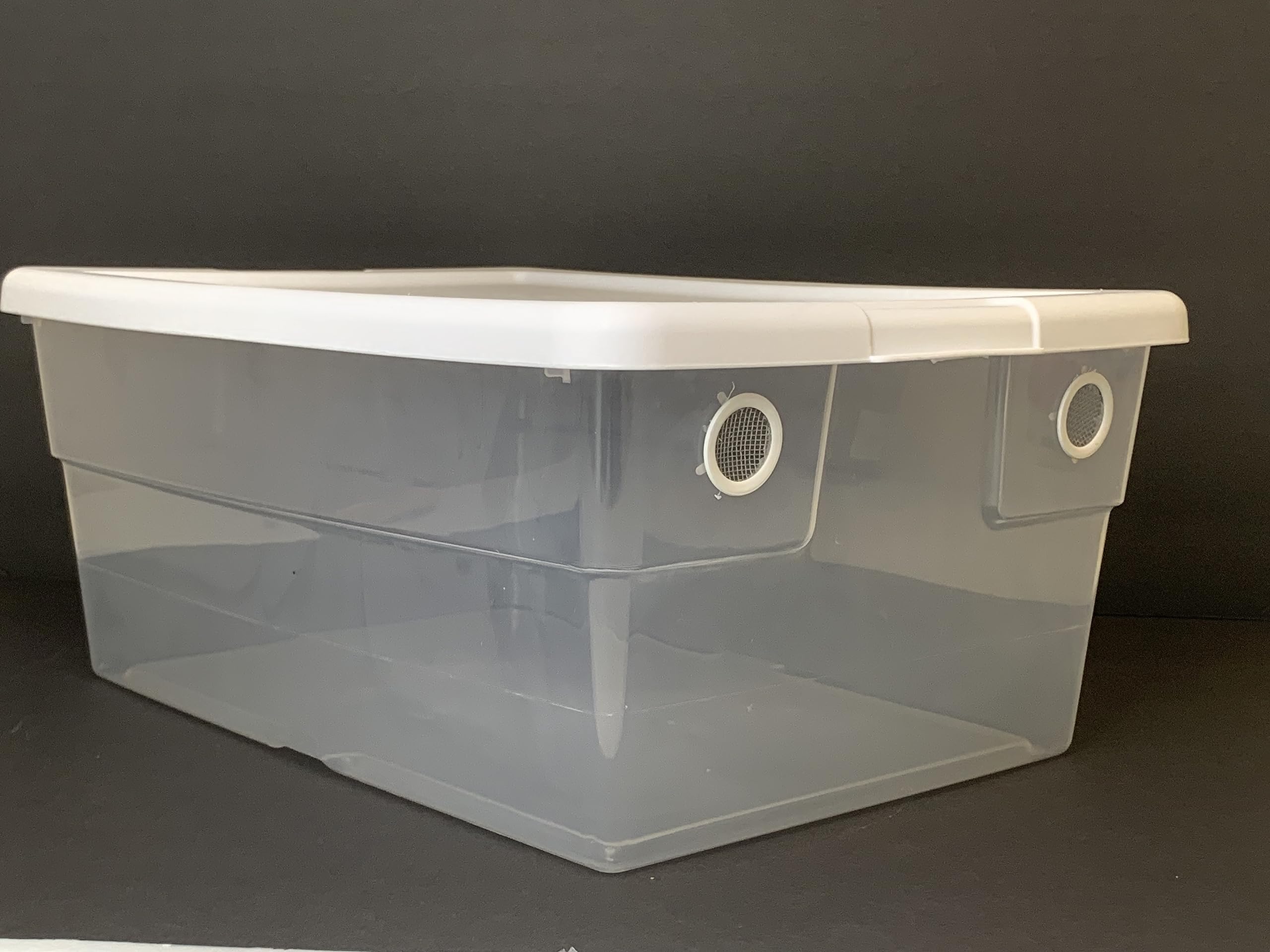 Enclosure For Isopods Reptiles Invertebrates 16 Quart Vented Vivarium ...